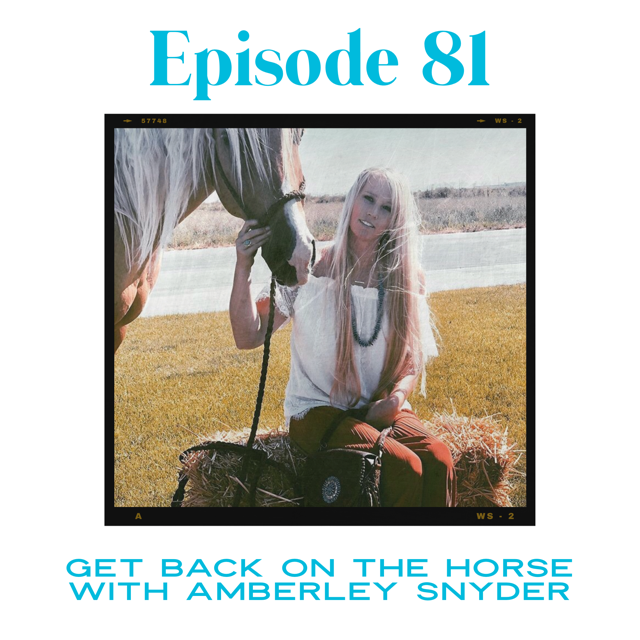 81: Get Back on the Horse with Amberley Snyder | Scott Kujak | The Underdog